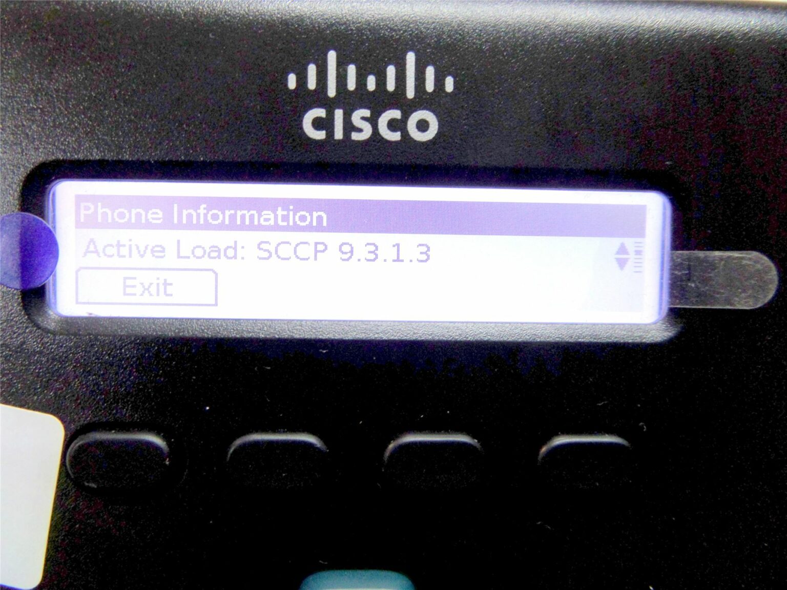 Cisco CP-6921 IP SCCP Phone with Handset stand 6921 – no accessories ...