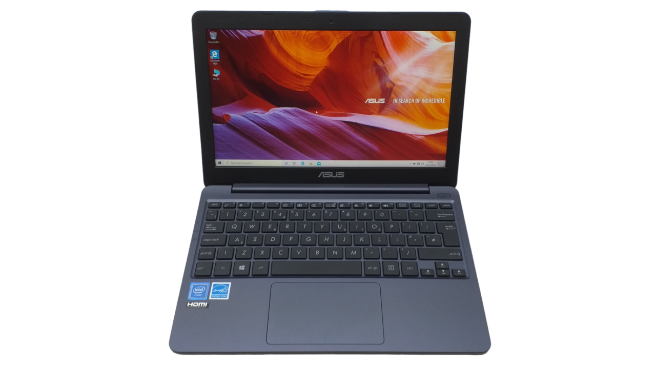 Asus E203M 11.6″ Laptop – Intel Celeron 1.1GHz 4GB Ram 64GB eMMC Win 10 ...