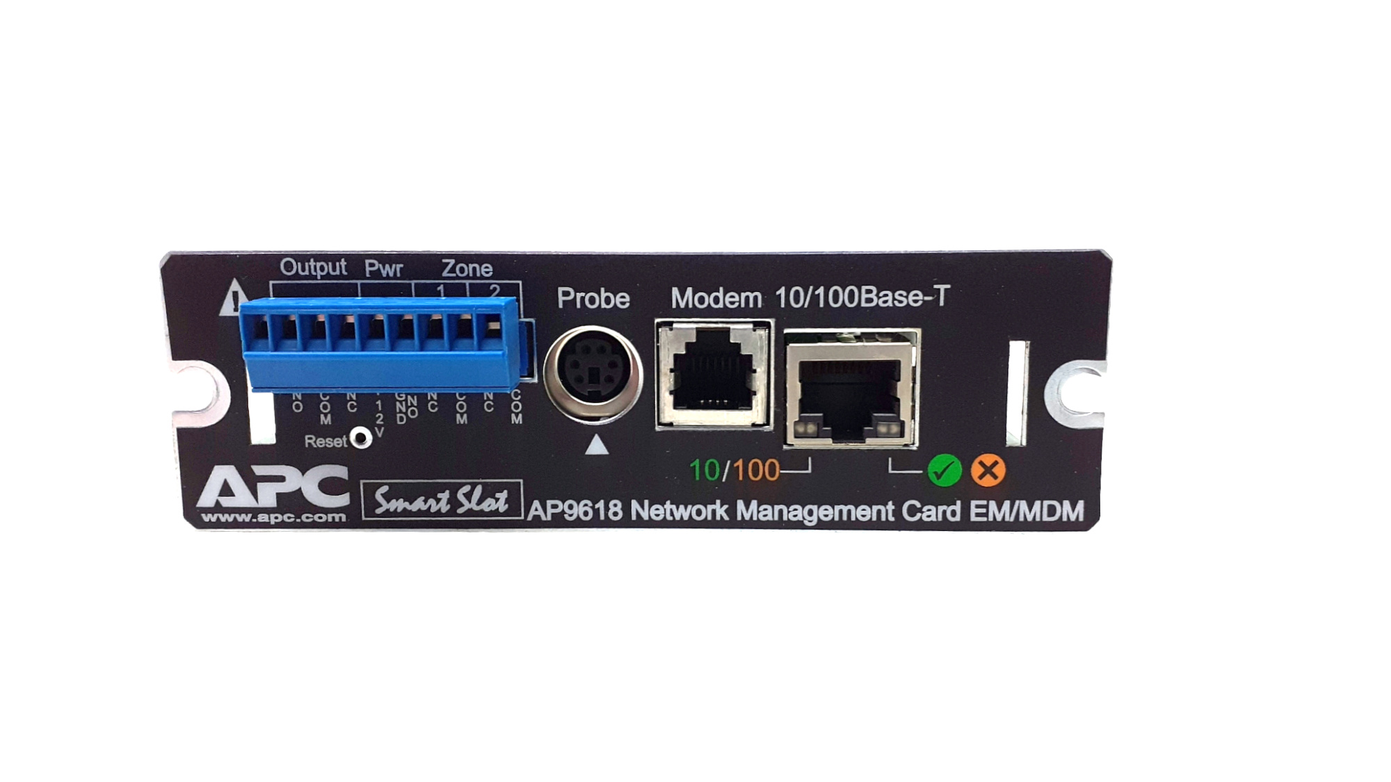 APC AP9618 UPS Network Management Environmental Monitoring Card ...