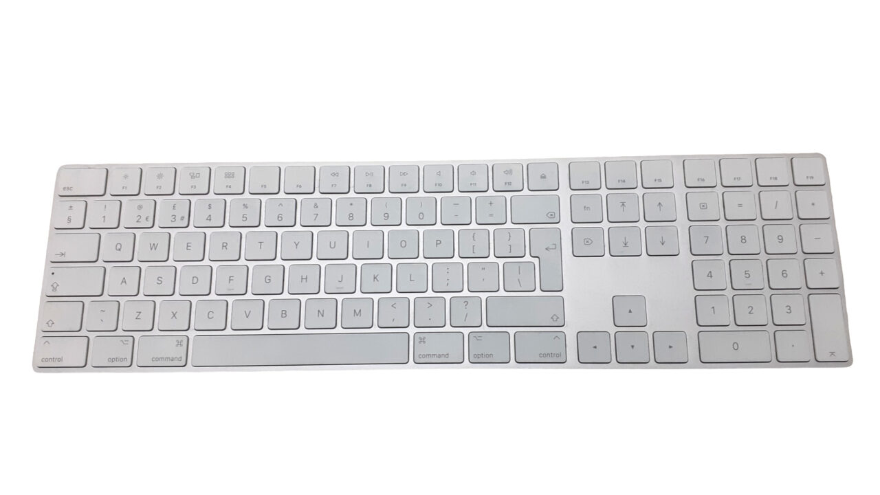 Apple A1843 Magic QWERTY UK Layout Wired Aluminium Keyboard A1483 ...
