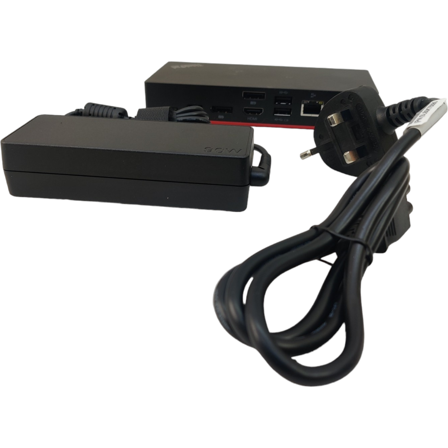 NEW LENOVO 40AS USB – C GEN 2 LAPTOP DOCKING STATION -WITH PSU MAINS ...