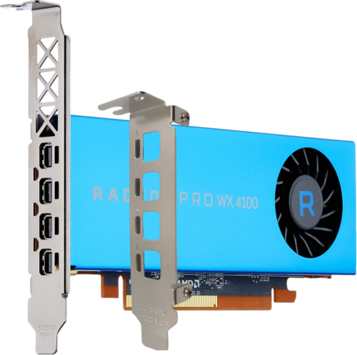 AMD Radeon™ Pro WX 4100 Graphics Card GPU 4GB GDDR5 DUAL PROFILE ...