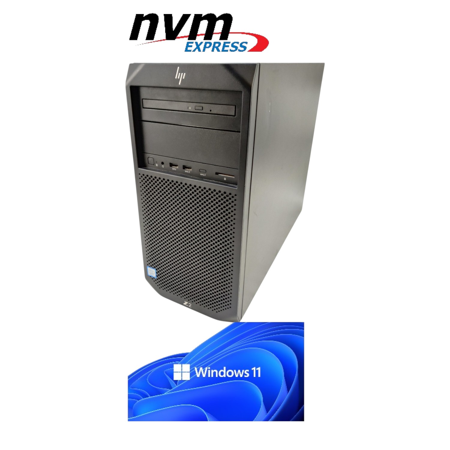HP Z2 Tower G4 Workstation PC i7 8700 512GB NVME 32GB DDR4 Windows 11 ...
