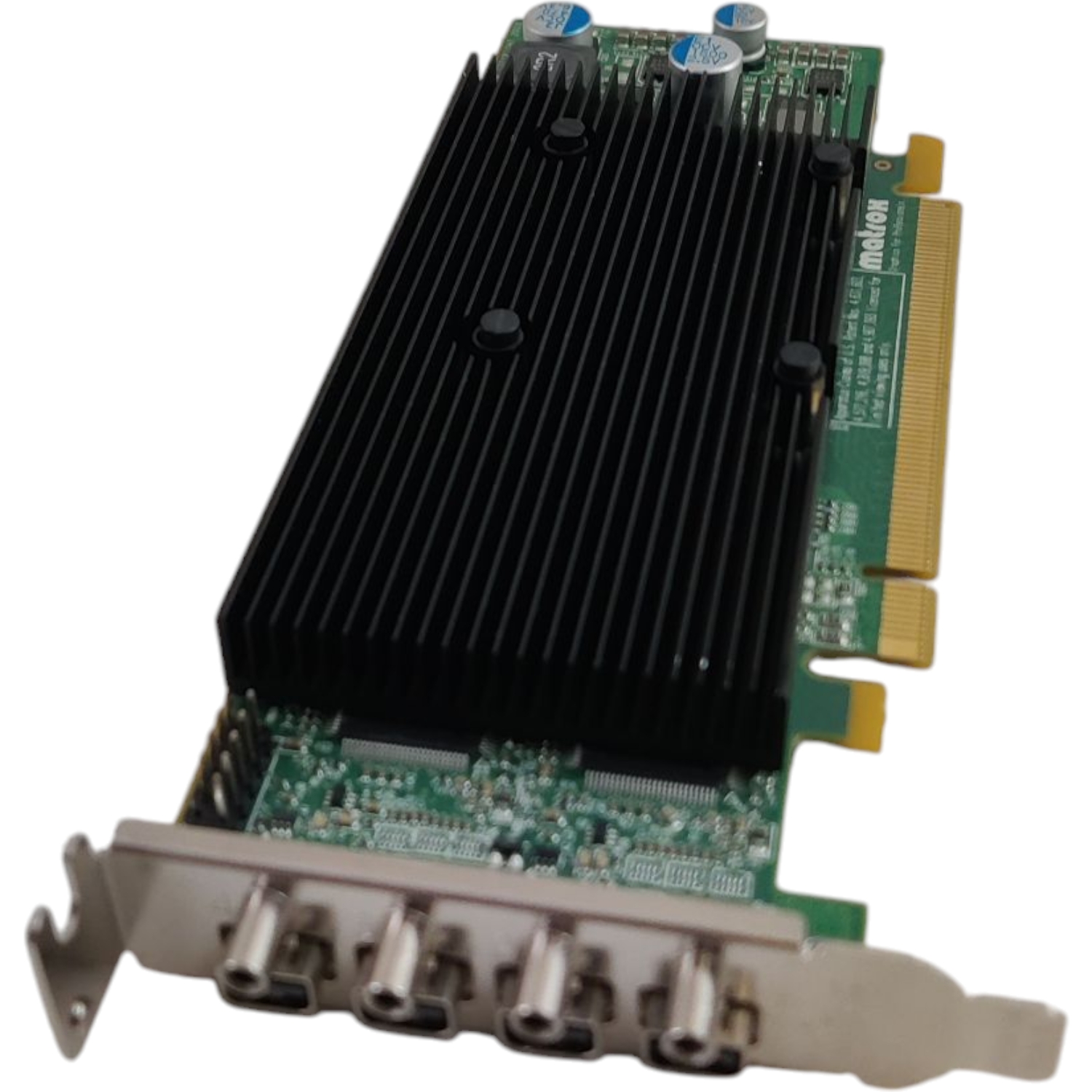 Matrox M9148 4 x Mini Displayport PCIe x16 Graphics Card | UKComputerparts