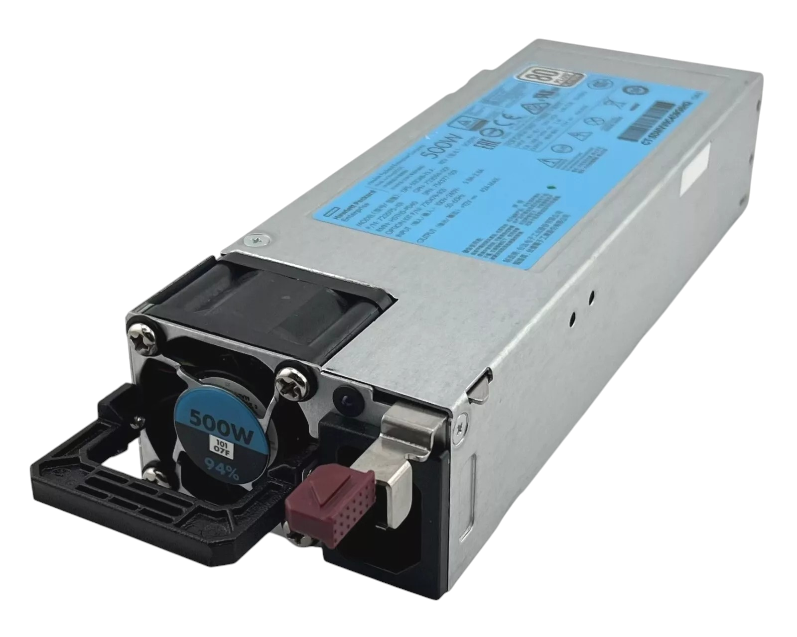 HP 720478-B21 500W Flex Slot Platinum Hot Plug Power Supply 723595-001 ...