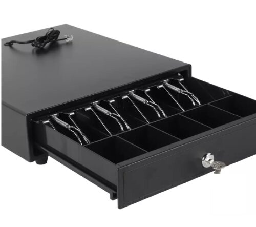 Cash Drawer Register Heavy Duty Removable Cash Tray Till Draw 4 Bills 5 ...